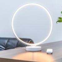 China Remote Control Circle Table Lamps 8W Circle LED Table Lamp 2700K for sale