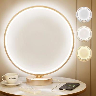China 10000 Lux High CRI Ra98 Sun Lamp with 360 Degree Emitting for Light Therapy and Seasonal Disorder for sale