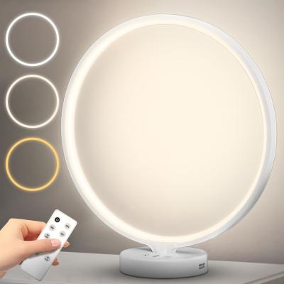 China 10000 Lux UV Free Sun Lamp Dimmable Light Therapy Lamp with Timer and Remote Control for sale