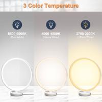 China 10000 Lux UV Free Sun Lamp Dimmable Light Therapy Lamp with Timer and Remote Control for sale