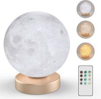 China Remote Control Moon Shaped Lamp 16W LED Moon Lamp with 10000 Lux Light Therapy for sale