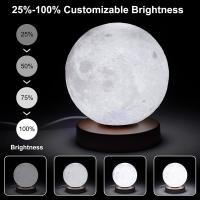 China Remote Control Moon Shaped Lamp 16W LED Moon Lamp with 10000 Lux Light Therapy for sale
