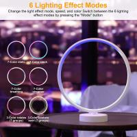 China 2700K RGBW Remote Control Mood Lamp Bedside Table Lamp for Home Party for sale
