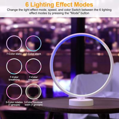 China 2700K RGBW Remote Control Mood Lamp Bedside Table Lamp for Home Party for sale