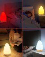 China Red Light Night Light Desk Lamp with 670nm Wavelength Multi-Color Options and USB Charging for Sleep Aid for sale