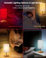 China 10000Lux Dimmable Sleep Aid Lamp with 670nm Red Light for Better Sleep for sale