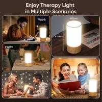 China 10000 Lux Light Therapy Lamp with Adjustable Color Temperature and Memory Function for Office and Home for sale