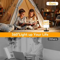 China 10000 Lux Daylight Therapy Lamp with Dimmable Remote Control for Seasonal Depression for sale