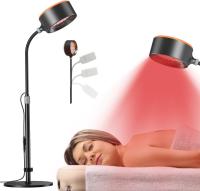 China LED Infrared Light Therapy Lamp with Adjustable Stand and Remote Control for 660nm and 850nm Wavelength for sale