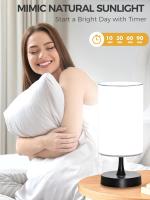China 10000 Lux Light Therapy Lamp with Adjustable Brightness and Remote Control for Seasonal Affective Disorder for sale