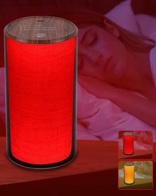 China 630nm Red Light Sleep Aid Lamp with Infinitely Dimmable Brightness and IP20 Protection for sale