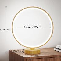 China Customizable Circular SAD Light Therapy Lamp 10000lux for Residential Use for sale