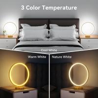 China Customizable Circular SAD Light Therapy Lamp 10000lux for Residential Use for sale