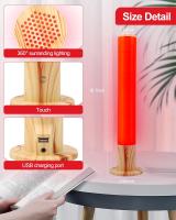 China 24W 670nm Red LED Therapy Light with Dimmable Brightness for Sleep Aid and Relaxation for sale