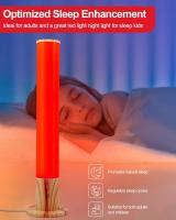 China 24W 670nm Red LED Therapy Light with Dimmable Brightness for Sleep Aid and Relaxation for sale