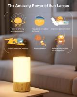 China Customizable 10000 Lux Dimmable Light Therapy Lamp With Timer Function For Seasonal Affective Disorder for sale