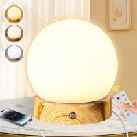 China Circular Sad Bedside Lamps 10000LUX Light Therapy Lamp With Timer for sale