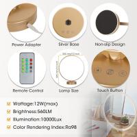 China 3 Color Temperatures LED Daylight Lamp with 10000LUX Brightness and Remote Control for Mood Healing for sale