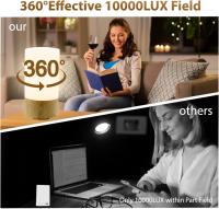 China 10000 Lux Therapy Light with 2700K-6000K Color Temp and Remote Control for Mood Enhancement for sale