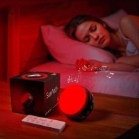 China 630nm Red Light Therapy Lamp with White Noise and Portable Design for Comfortable Sleep for sale