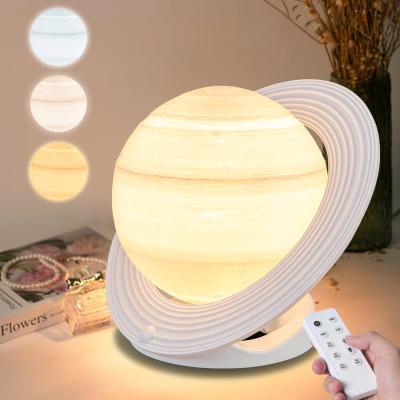 China SAD Saturn Light Therapy Lamp with 10000 Lux, 3 Color Temperatures, Dimmable & Timer for sale