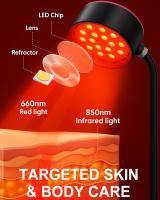 China 660nm+850nm Red Light Therapy Lamp with Remote Control and 30W Power for Home Wellness for sale