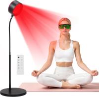 China Red Light Therapy Lamp with 660nm+850nm Wavelengths, Adjustable Height and Remote Timer for Home Use for sale