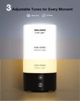China Cylindrical SAD Light Therapy Lamp with 10000LUX Illumination, Dimmable Color Temperature and Adjustable Brightness & Timer for sale