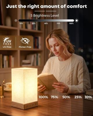 China VALED 10,000 Lux UV-Free Light Therapy Lamp with 5 Brightness Levels and 3 Color Temperatures for sale