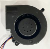 China Black 12V 24V DC Blower Fan 8200RPM Pesticide Sprayer Fan 97x33mm for sale