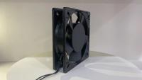 China Hi Fi Equipment AC Axial Cooling Fan Aluminium Alloy Frame Noise Reduction Soft Wind for sale