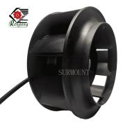 China 4150RPM 24V 48V DC Centrifugal Fan 133X91mm Ball Bearing Alloy Aluminum Frame for sale