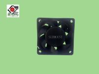 China 60x60x38mm DC Brushless Cooling Fan 12V 24V Low Noise Low Power Consumption for sale