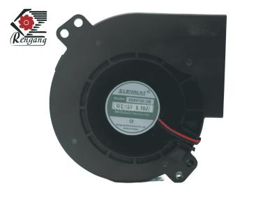 China 9733 8200RPM DC Blower Fan 97x94x33mm Black Plastic Frame Ball Bearing for sale