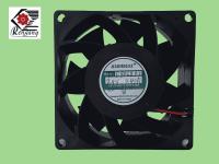 China 8038 DC 12V 24V 48V AXial Cooling Fan 80x80x38mm Fan Plastic Frame Noise Reduction for sale