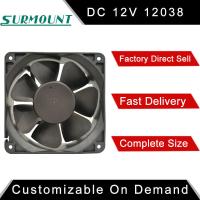 China OEM ODM RGD12038 DC Axial Cooling Fan Electric DC Brushless Motor for sale