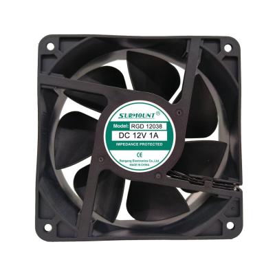 China OEM ODM RGD12038 DC Axial Cooling Fan Electric DC Brushless Motor for sale