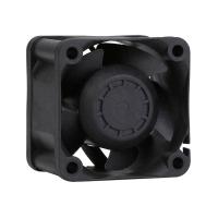 China High Speed Server Axial Fan 12v 40*40*28mm Dual Ball Bearing 4 Wire for sale