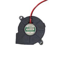 China Sleeve Bearing 50mm 24V Fan Heat Dissipation With Plastic Frame for sale