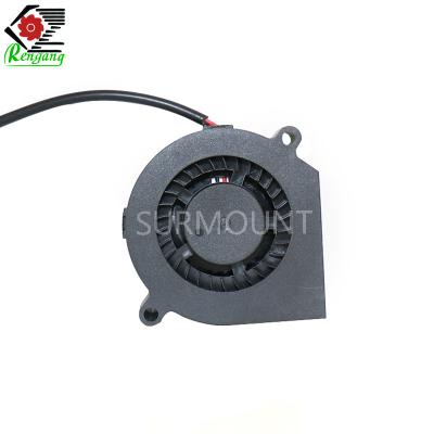 China Waterproof 60x60x15mm DC Blower Fan 5V Black For Heat Dissipation for sale