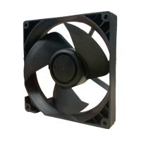 China 125x125x36mm 2300 RPM Waterproof DC Axial Fan , 12V Cooling Fan Large Air Volume Used On Fridge for sale