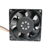 China 80x80x25mm 12V High RPM Case Fans Square Brushless Motor Industrial for sale