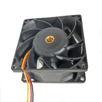 China 80x80x25mm 12V High RPM Case Fans Square Brushless Motor Industrial for sale