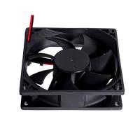 China 0.5A 90mm Computer Cabinet Cooling Fan High Speed With 7 Blades for sale