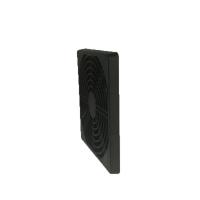China Plastic Heat Dissipation PC Fan Grill 120mm , Cooling Fan Cover Black for sale