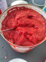 China Canned Tomato Paste No Additives 400g BRC HACCP Halal Certified for sale
