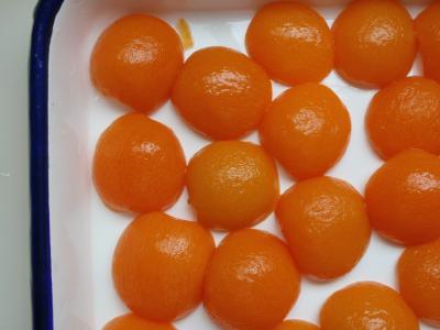 China Canned Apricot Halves in Syrup - 425g, 820g, 2500g Bulk Sizes with 3-Year Shelf Life for sale