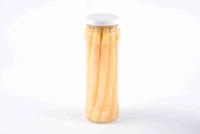 China NEWMAN Canned White Asparagus in Glass Jar - 212ml & 370ml Sizes, 2-3 Year Shelf Life for sale