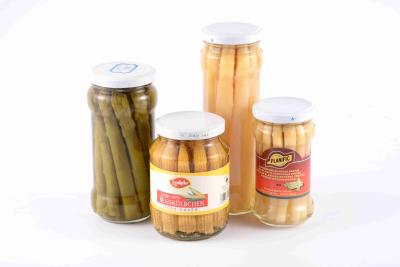 China Canned White & Green Asparagus in Brine - 212ml to 2950g Sizes with 2-3 Year Shelf Life and Multiple Certifications for sale