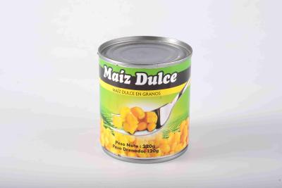 China Natural Canned Sweet Corn Whole Kernel 340g & 400g No Food Additives FDA HACCP Certified for sale